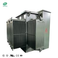 China 2500 kVA Three Phase Pad Mounted Oil Immersed Distribution Transformer 34.5kV ANSI IEEE for sale