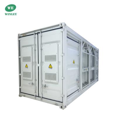 China Containerized Smart Transformer Station String-type Ntelligent Integrated Box-type Substations Step-up 3000kva 800V To 35KV for sale