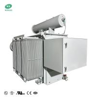 China 2.5MVA Oil Immersed Substation Power Transformer Conservator Type Step Down 24940V to 480V ANSI IEEE for sale