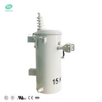 China 15KVA Single Phase Pole Mounted Transformer 13.8KV to 120V Oil Immersed Overhead Power Distribution for sale