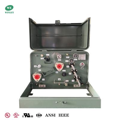 China 50kVA Single Phase Pad Mounted Distribution Transformer 240V to 4160V UL Listed for sale