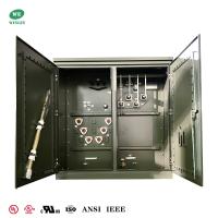 China UL Certified 2000kVA Three Phase Pad Mounted Transformer 12470V to 480V Oil Filled for sale