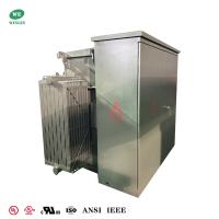 China UL Certified 2000kVA Three Phase Pad Mounted Transformer 12470V to 480V Oil Filled for sale