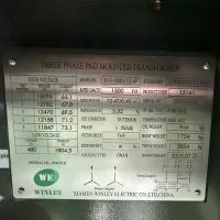 China UL Listed 1500kVA 3 Phase Pad Mounted Transformer 12.47kV to 480Y/277 ANSI DOE IEEE CSA for sale