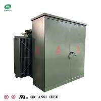 China 2000kVA Three Phase Pad Mounted Transformer 12470V to 480Y/277V UL Listed DOE 2016 for sale