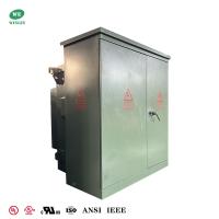 China UL Listed 300kVA 3 Phase Pad Mounted Transformer 12470V to 480Y/277V Radial Feed ANSI IEEE for sale