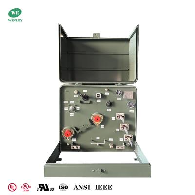 China 75kVA Single Phase Pad Mounted Distribution Transformer Loop Feed 13800V to 240V UL/cUL for sale