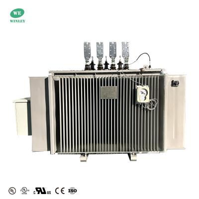 China 2000Kva Three Phase Electrical Power Distribution Transformer Oil Immersed 11kV 415V AS60076 Standard for sale