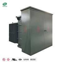 China 3 Phase Pad Mounted Distribution Transformer Oil Filled 1500kVA 13.2kV to 480V IEEE ANSI for sale