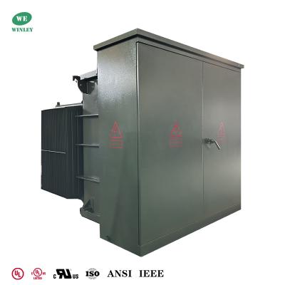 China 3 Phase Pad Mounted Distribution Transformer Oil Filled 1500kVA 13.2kV to 480V IEEE ANSI for sale