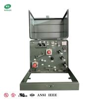 China 25kVA Single Phase Pad Mounted Transformer 34500V to 120V Oil Immersed Ground Mount for sale