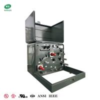 China 25kVA Single Phase Pad Mounted Transformer 34500V to 120V Oil Immersed Ground Mount for sale