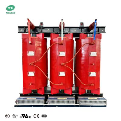 China 5000 2500 2500 kVA Dry Type Cast Resin Distribution Transformer 11kV to 415V 415V for sale