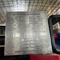 China 5000 2500 2500 kVA Dry Type Cast Resin Distribution Transformer 11kV to 415V 415V for sale