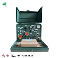 China IEEE Standard UL Certificated 100Kva Single PhasePadmount Type Transformer Loop Feed 12.47KV To 240/120V for sale