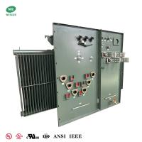 China UL Listed 2.5 MVA Three Phase Pad Mounted Transformer 2500KVA Oil Immersed 12470V to 400V for sale
