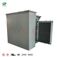 China UL Listed 2.5 MVA Three Phase Pad Mounted Transformer 2500KVA Oil Immersed 12470V to 400V for sale