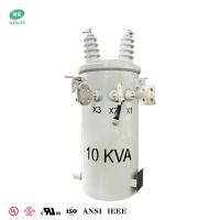 China 10kVA Single Phase Pole Mounted Transformer 12470V to 120V UL Listed Power Distribution for sale