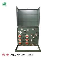China UL/cUL 100KVA Single Phase Pad Mounted Transformer 12000V 240V DOE 2016 for sale