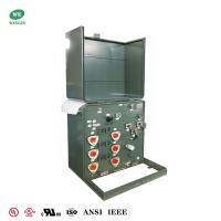 China UL/cUL 100KVA Single Phase Pad Mounted Transformer 12000V 240V DOE 2016 for sale