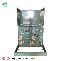China Single Phase Pad Mounted Transformer 25 KVA 6600V to 120/240V UL Listed Copper Windings for sale