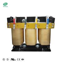 China 45kVA Three Phase Dry Type Transformer 400V to 208V Multi-Tap NEMA 3R Enclosure for sale