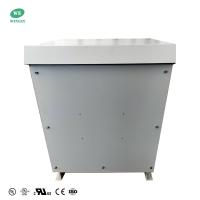 China 45kVA Three Phase Dry Type Transformer 400V to 208V Multi-Tap NEMA 3R Enclosure for sale