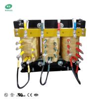 China 45kVA Three Phase Dry Type Transformer 400V to 208V Multi-Tap NEMA 3R Enclosure for sale
