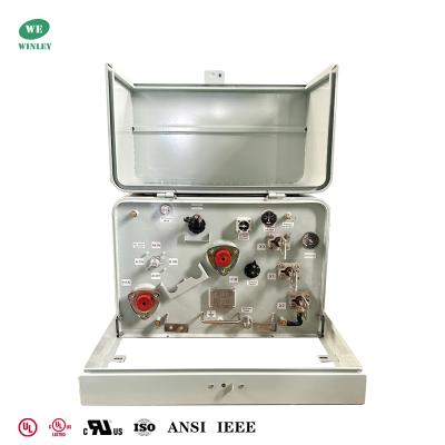 China 10 KVA Single Phase Pad Mounted Transformer 304 Stainless Steel 13.8kV to 240/120V UL Listed for sale