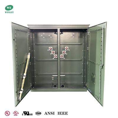 China 2MVA 2050KVA Solar Step Up Pad Mount Transformer 380V to 34.5KV FR3 Fluid for sale