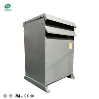 China 37.5 KVA VPI Dry Type Transformer 2.4kV to 240V Three Phase DOE 2016 Copper Windings for sale
