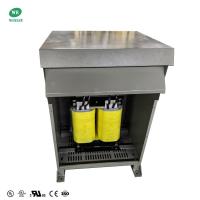 China 37.5 KVA VPI Dry Type Transformer 2.4kV to 240V Three Phase DOE 2016 Copper Windings for sale