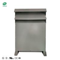 China 37.5 KVA VPI Dry Type Transformer 2.4kV to 240V Three Phase DOE 2016 Copper Windings for sale