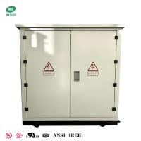 China 500kVA Vacuum Impregnated Dry Type Transformer 4160V Delta to 208Y 120V Wye NEMA 3R for sale