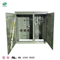 China 500kVA Three Phase Pad Mounted Transformer Radial Feed 12.87kV to 240V Multi-Tap UL Certified for sale