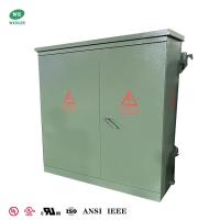 China 500kVA Three Phase Pad Mounted Transformer Radial Feed 12.87kV to 240V Multi-Tap UL Certified for sale
