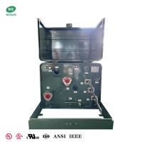 China 100 KVA Single Phase Pad Mounted Transformer 12470V to 120V Dual Windings ANSI DOE for sale
