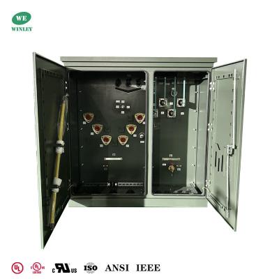 China Cooper Three Phase Pad Mounted Transformer with DYN1 Vector Group and ONAN Cooling for sale