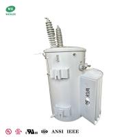 China 250kVA Single Phase Pole Mounted Transformer 304 SS Tank 22860GrdY to 480V Oil Immersed UL Listed for sale