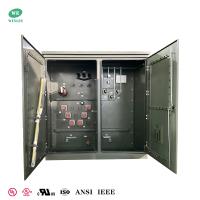 China Three Phase Pad Mounted Transformer 1000 KVA 34.5KV to 208Y/120 Oil Immersed 65/60C Rise for sale