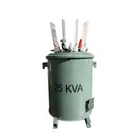 China Submersible Transformer 25 KVA 13800V to 120V 304 SS Oil-Immersed Underground Vault Distribution for sale