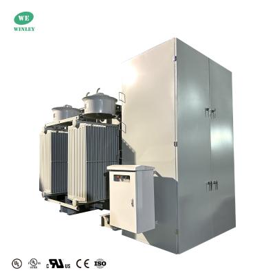 China 2000kVA Substation Power Transformer ONAF Step Down 34.5kV to 480V Three Phase for sale