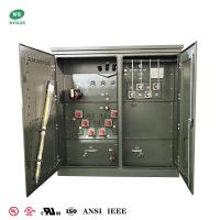 China 1500kVA Three Phase Pad Mounted Transformer 34500V to 208Y/120V UL/cUL Certified for sale