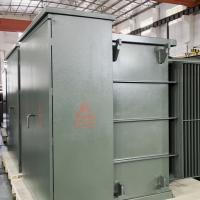China 1000kVA 3 Phase Pad Mounted Transformer 34.5kV to 208V Radial Feed Ceramic Bushing Oil Immersed for sale