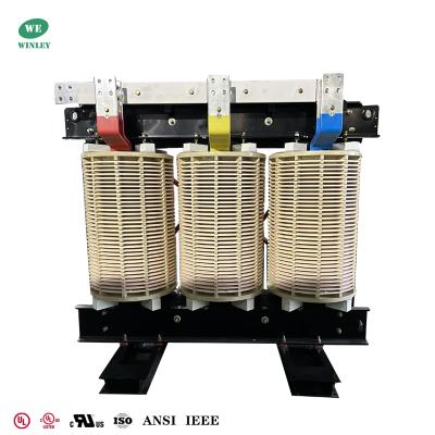 China 2000kVA 220°C Insulation VPI Dry Type Transformer 6900V to 480V Three Phase Copper Winding UL Certified for sale