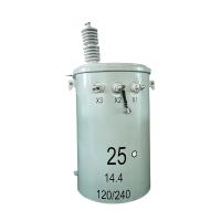 China 25kVA Pole Mounted Transformer Oil Immersed 13.85kV CSA C2.2-06 cUL Certified for sale