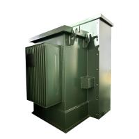 China 112.5kVA Three Phase Pad Mounted Transformer 4160V to 208V Oil Filled Distribution Transformer for sale