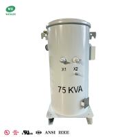 China 75KVA Single Phase Pole Mounted Transformer Oil Immersed 6900V to 460V ANSI IEEE UL cUL for sale