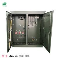 China 500kVA Three Phase Pad Mounted Transformer 4160V to 208Y/120V Radial Feed Copper Winding for sale