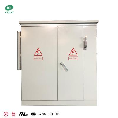 China 300kVA Three Phase Pad Mounted Transformer 13200V to 480V UL Listed Oil Immersed for sale